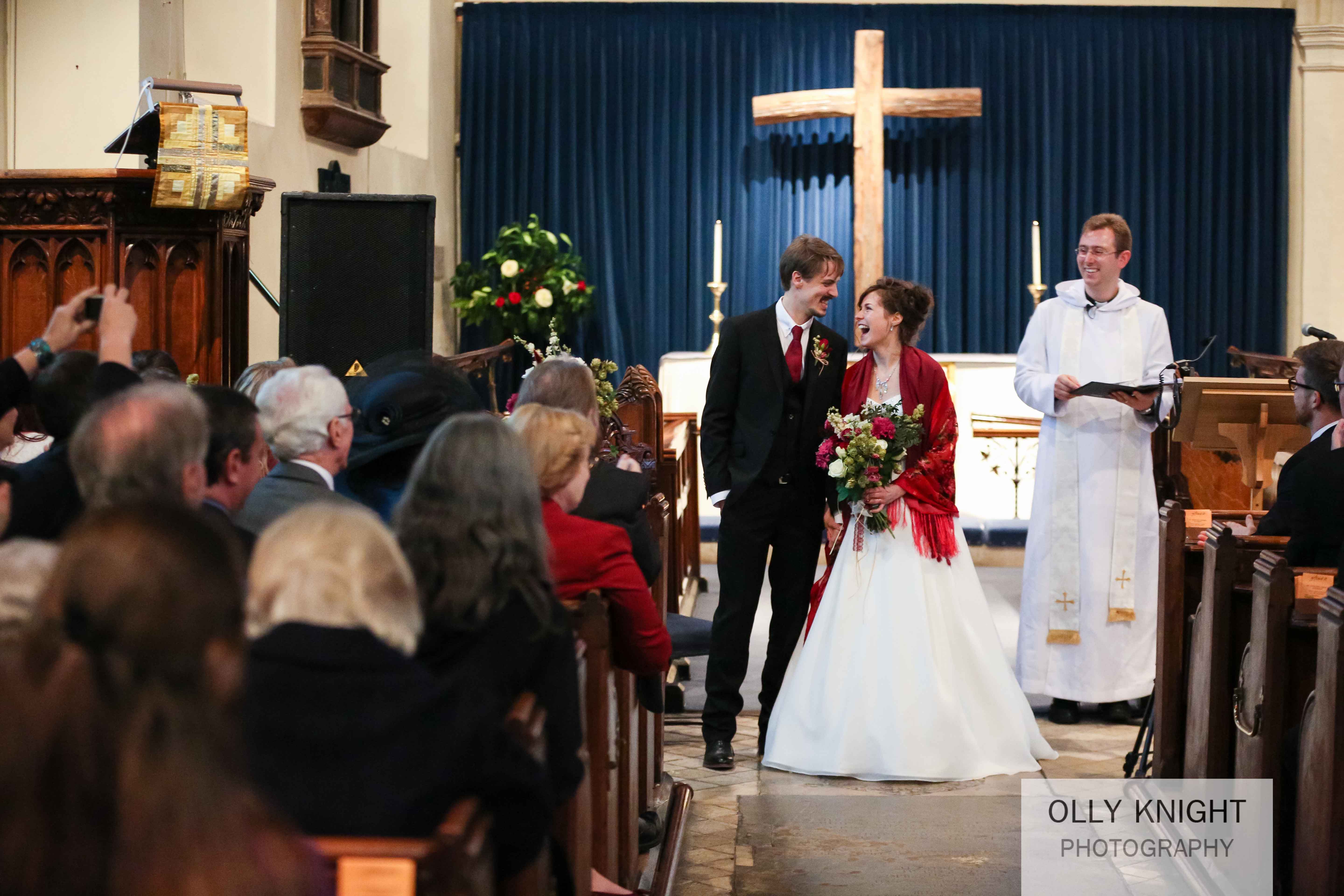 Canterbury Castle Winter Wedding