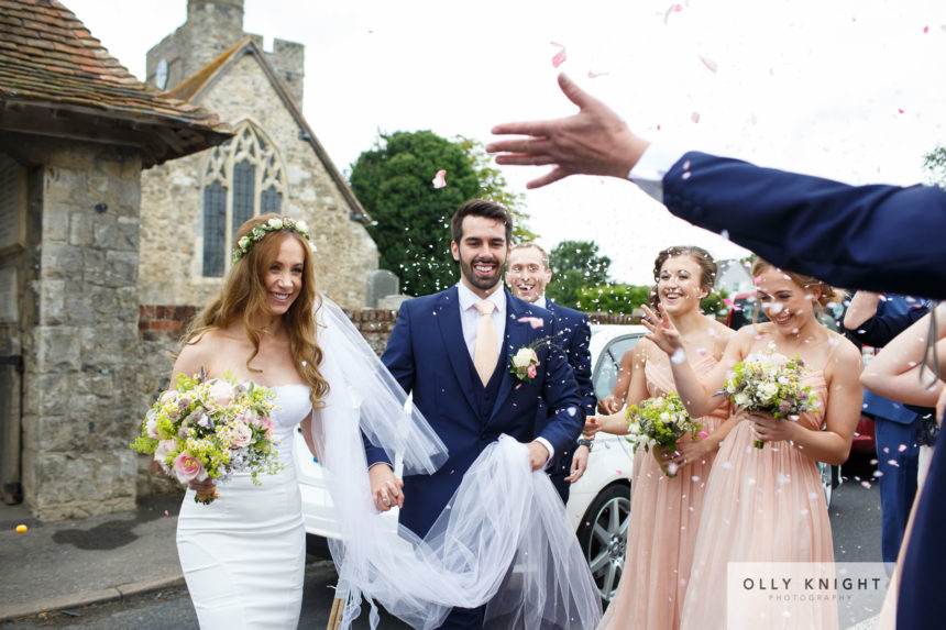 Dan & Harriet's Wedding at All Saints Church in Wouldham