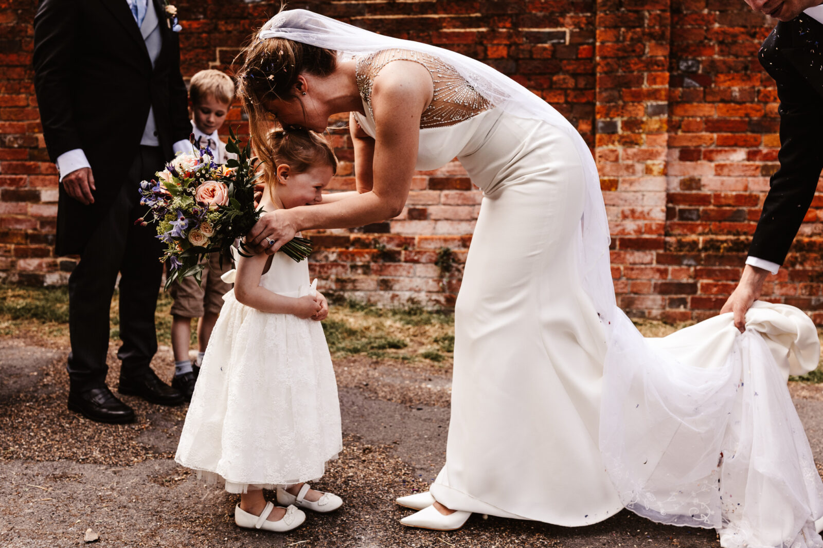 CJ & Rachel's Wedding at Holy Trinity Church in Penton Mewsey - Olly Knight