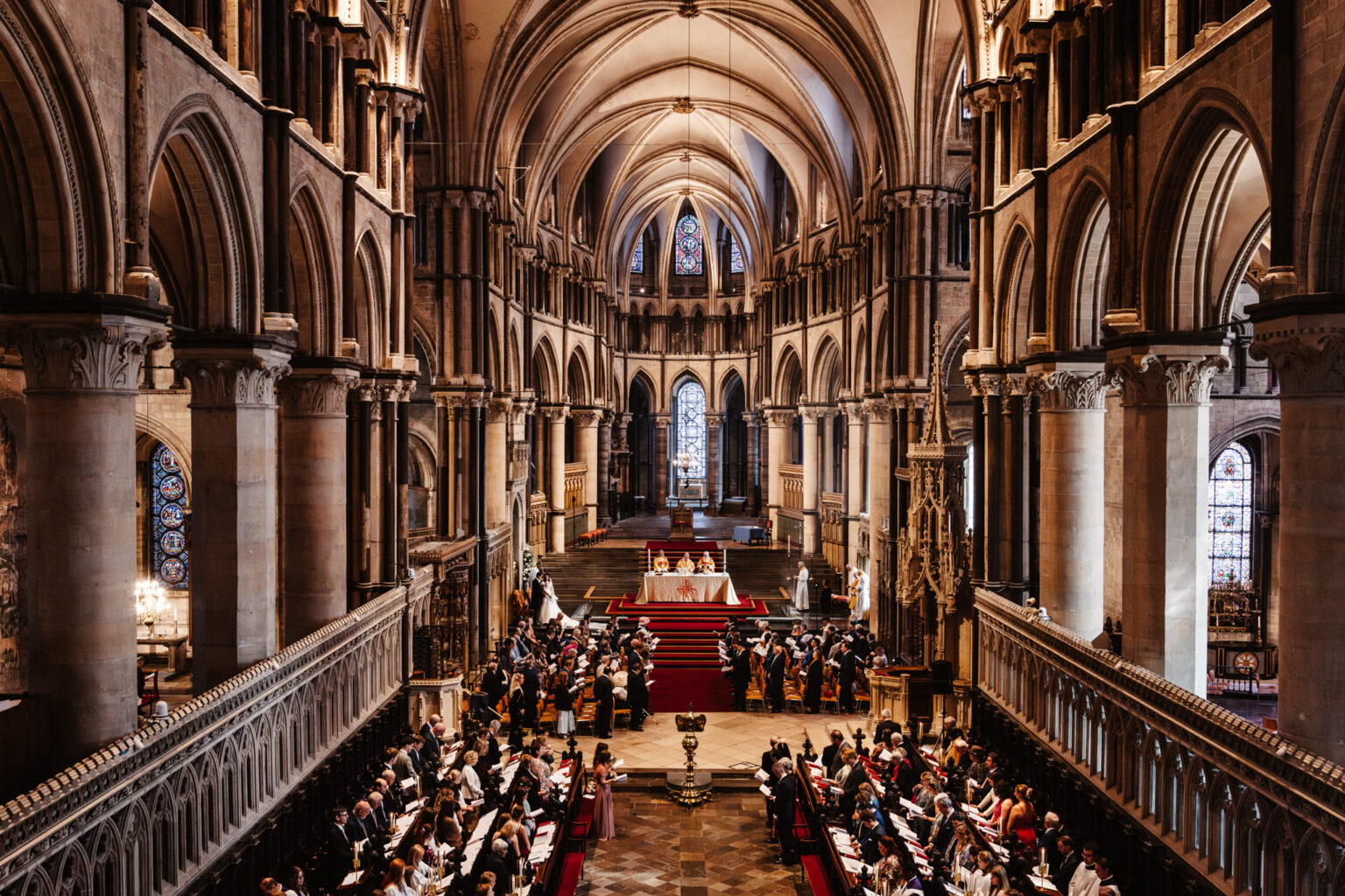 Jamie & Tilly's Wedding at Canterbury Cathedral - Olly Knight